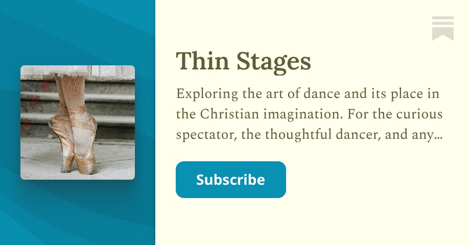 Thin Stages | Grace Matson | Substack