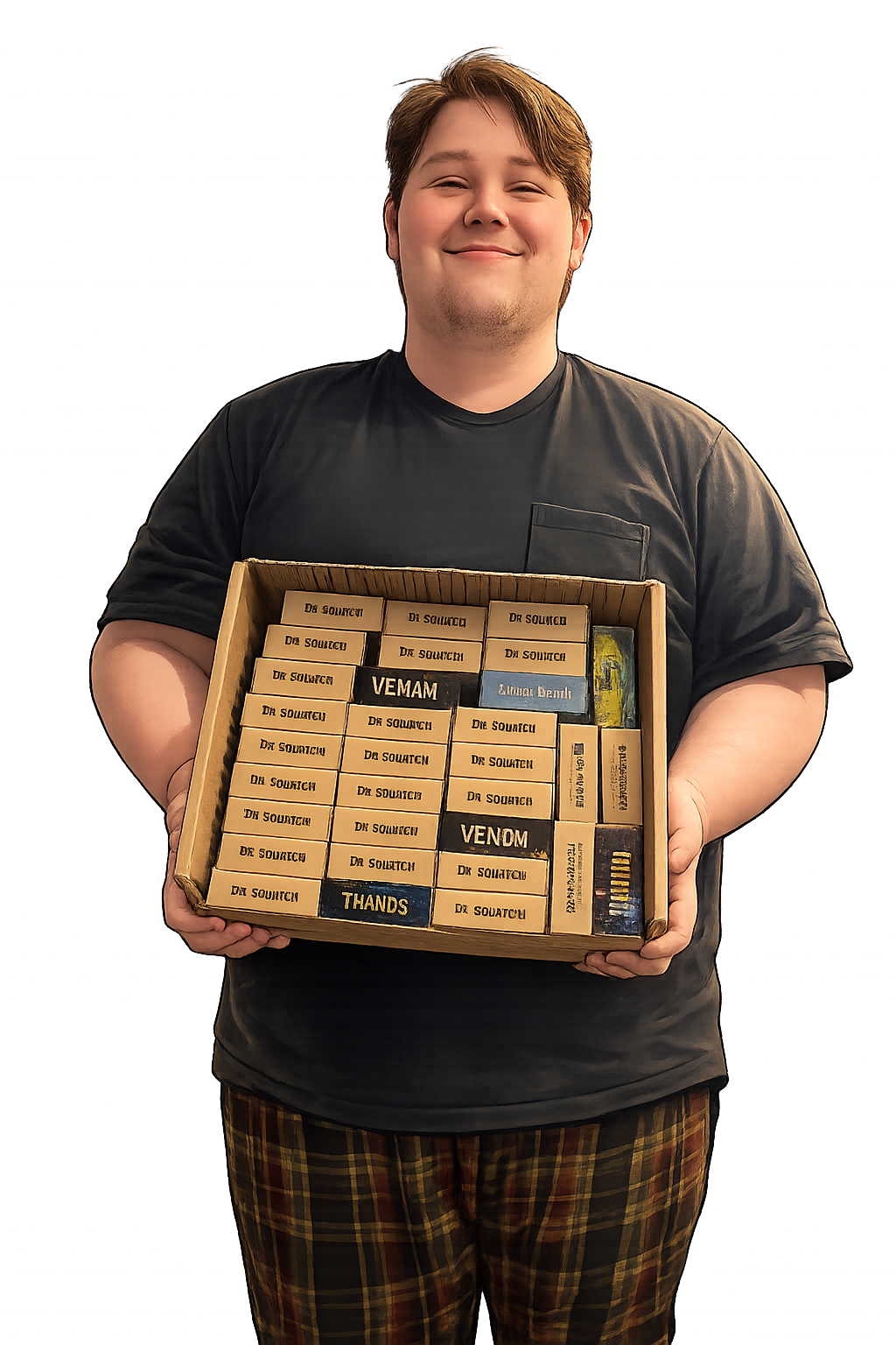 A Man, A Box, and a Car Payment Worth of Soap