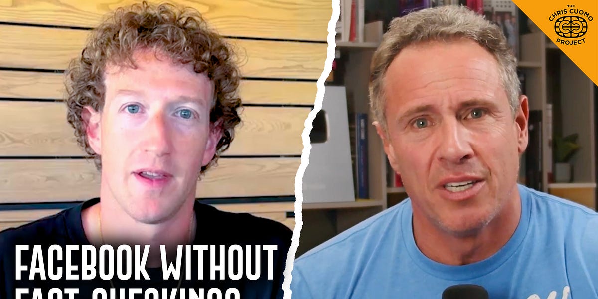 Chris Cuomo on Mark Zuckerberg’s Fact-Checking Controversy