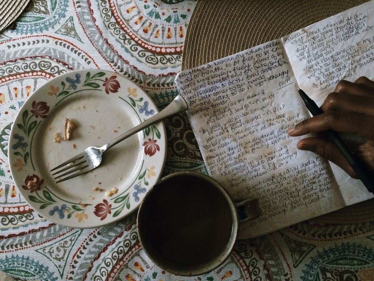 how to journal when your mind feels like a mess