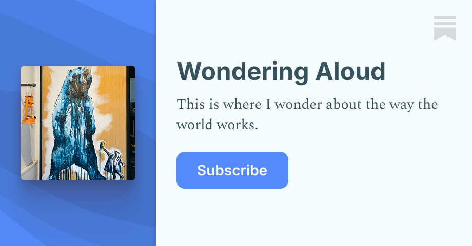What Do I Know? - by Steve Barth - Wondering Aloud