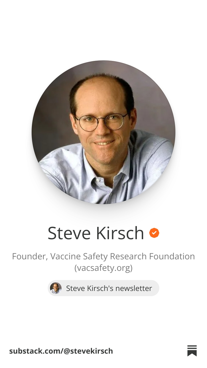 Steve Kirsch | Substack