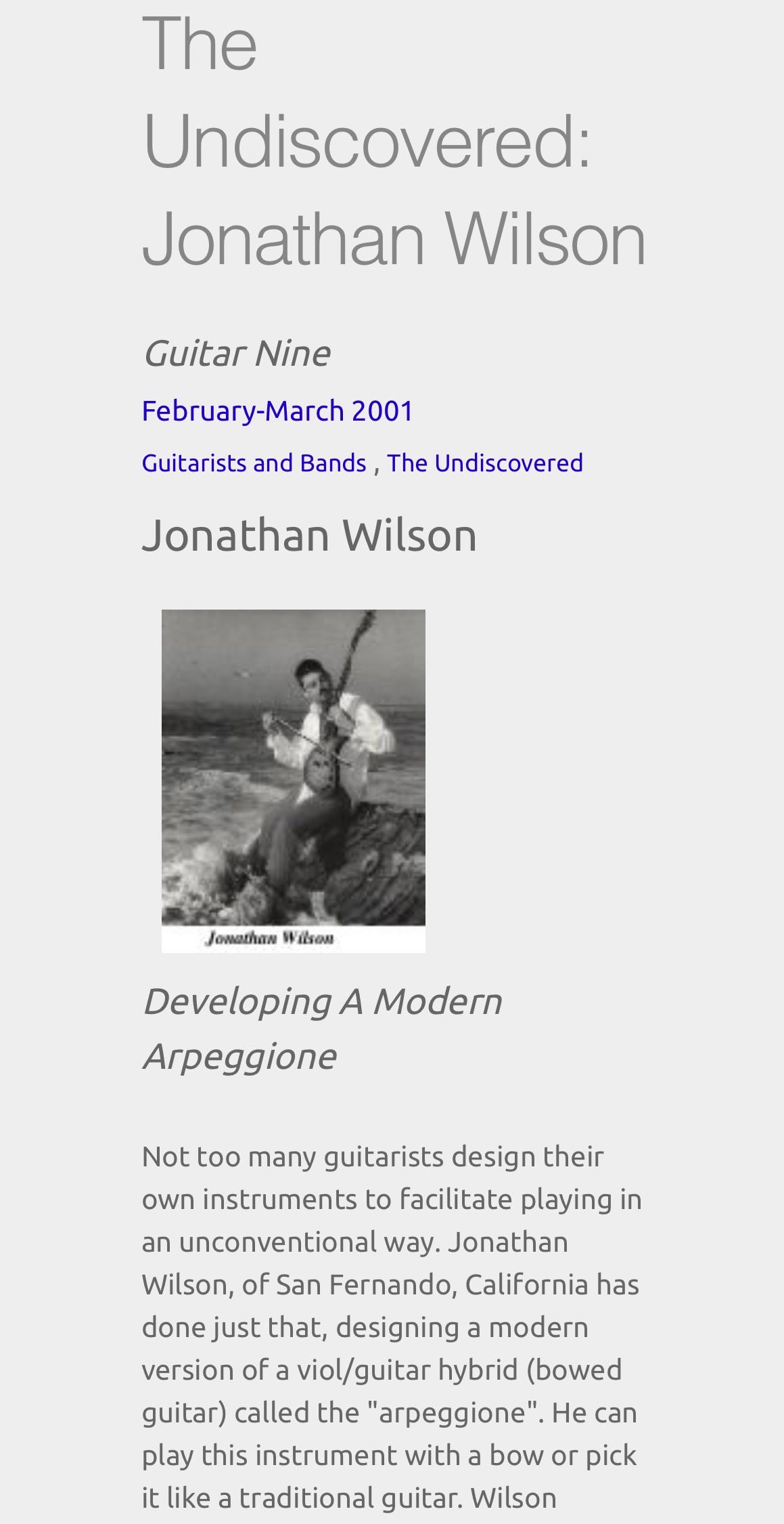 Produce it yourself. Just start. - by Jonathan Eric Wilson