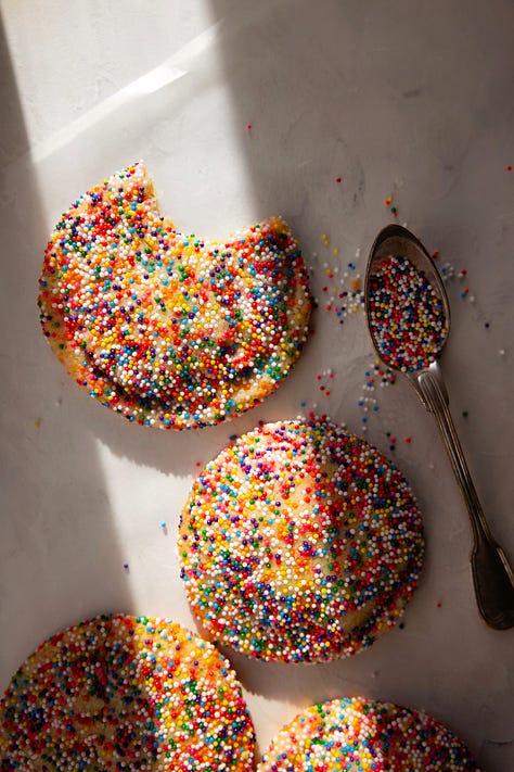 THE SPRINKLE 'MUNCHKIN' COOKIE - by Deepika Kalla-Paul