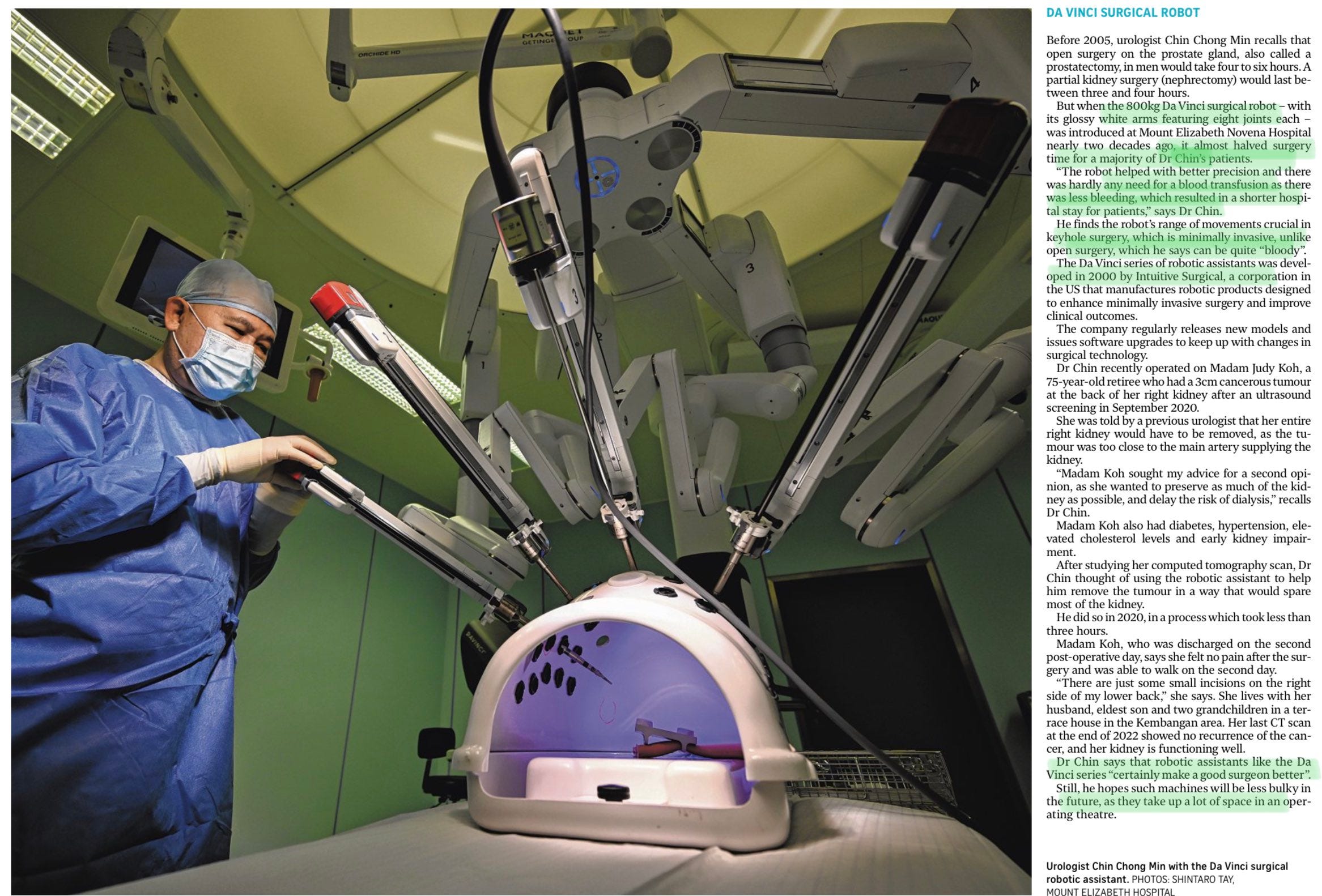 SWI Pick #23 - Intuitive Surgical (ISRG)