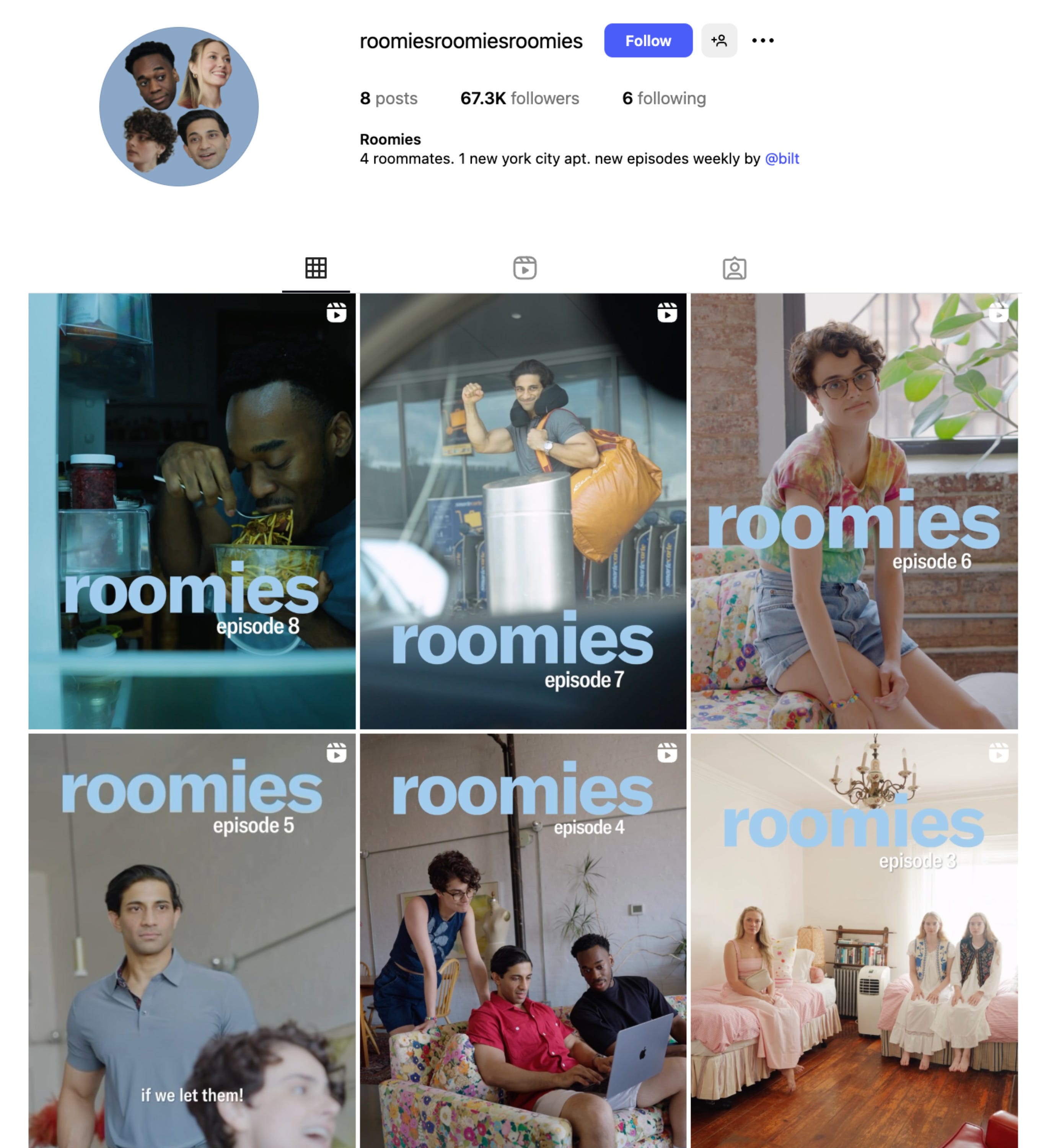 Inside Bilt's popular "Roomies" series - by Rachel Karten