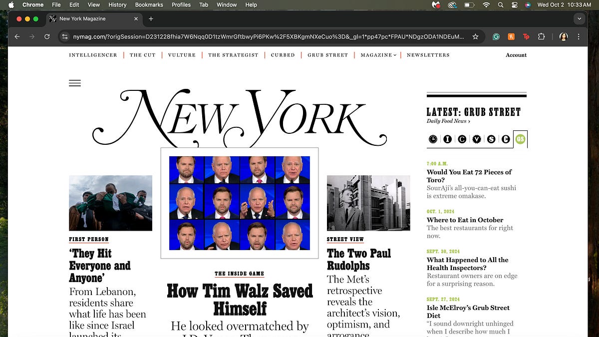 An Overview Of New York Magazine - by Tamsin Vidal