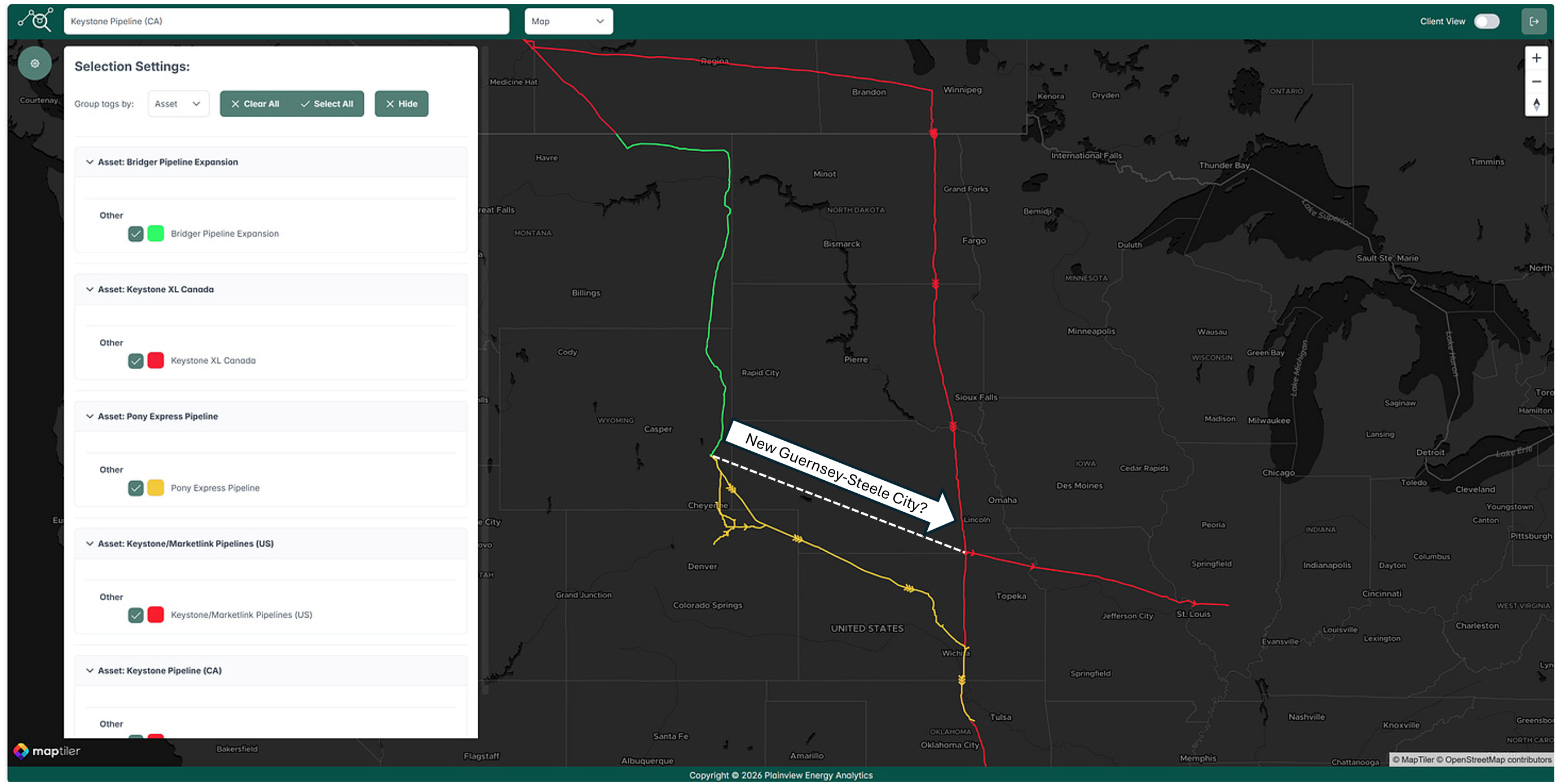 Bridger Pipeline Expansion: 36-Inch, 550,000 BPD Canada-to-Guernsey ...