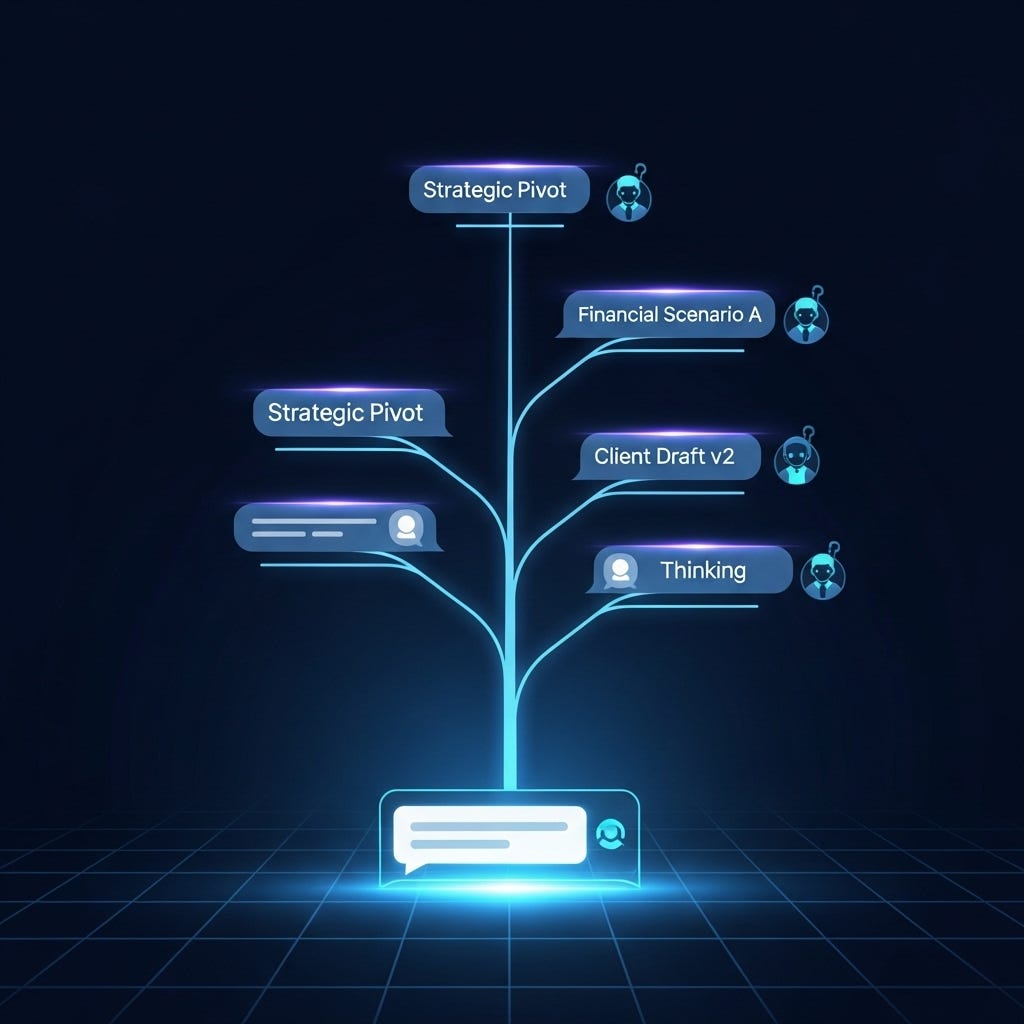 Conversation Branching: The AI Feature Most Executives Don't Know About