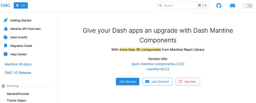 Build the Coolest Plotly Dashboards with the Dash Mantine Components ...