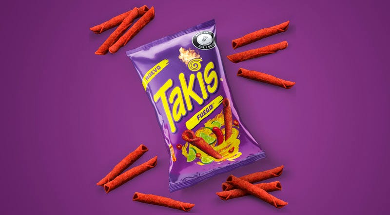 Takis, el snack que vende $1,000 MM al año, llega a Perú