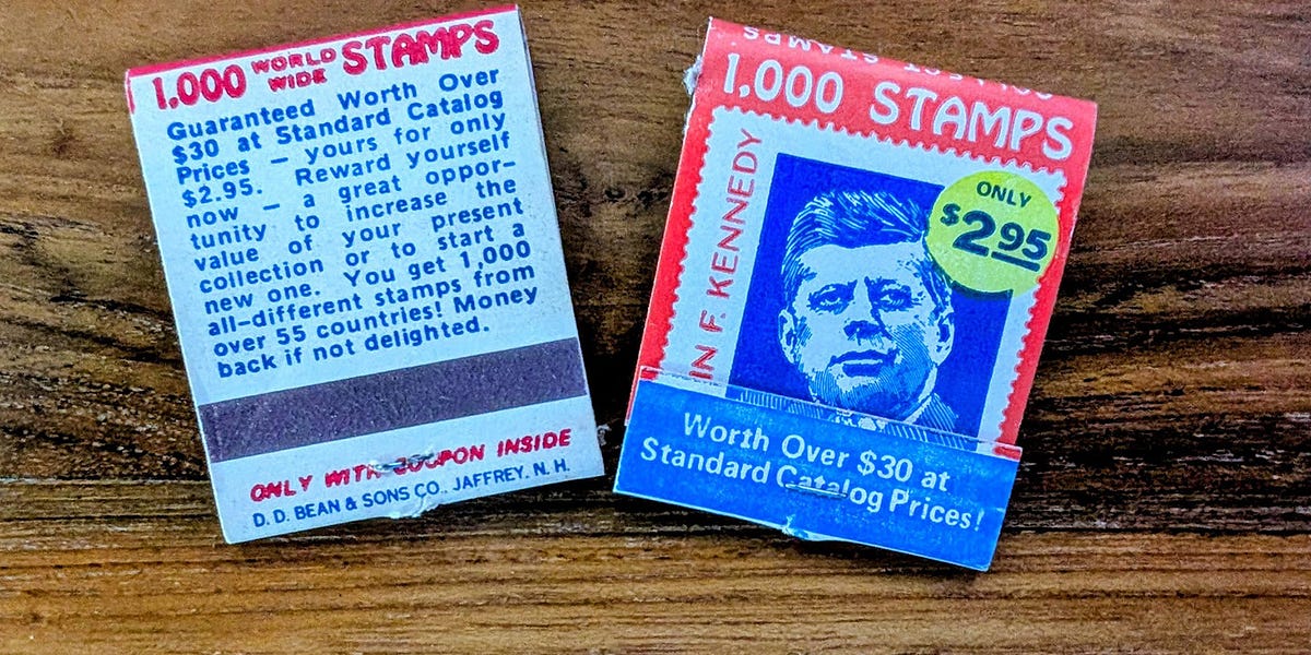 The Story Behind Kenmore’s JFK Stamp Matchbooks