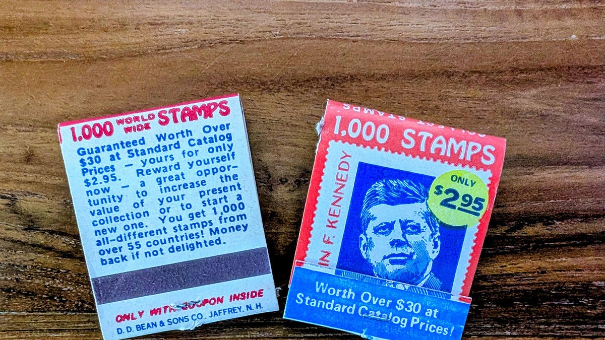 The Story Behind Kenmore’s JFK Stamp Matchbooks