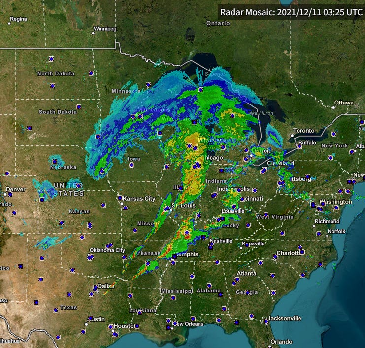 The TV Meteorologist said 10 inches of snow but we only got 4. What ...