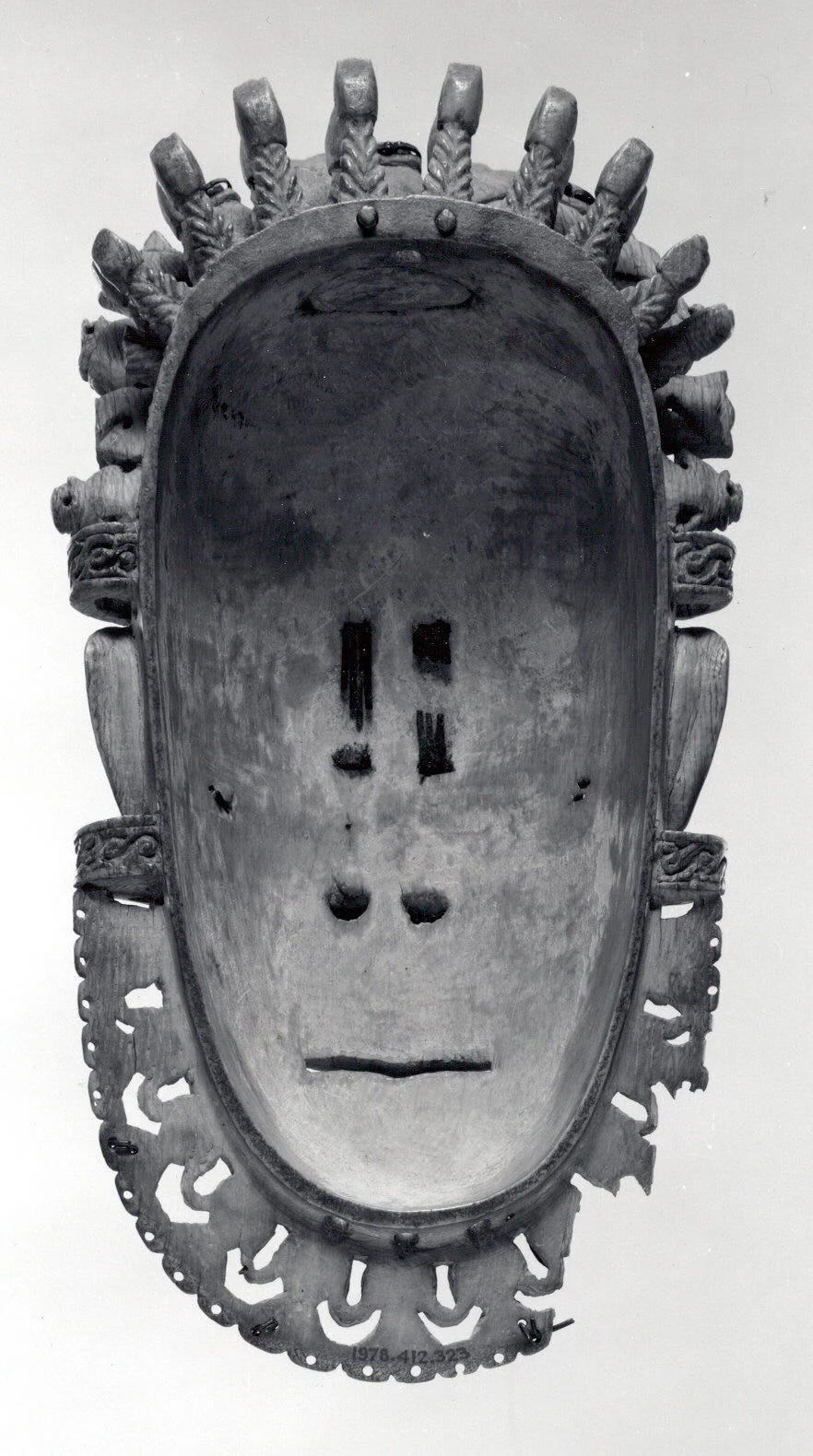 Benin | The Queen Mother Mask - by Helen Ihediwa