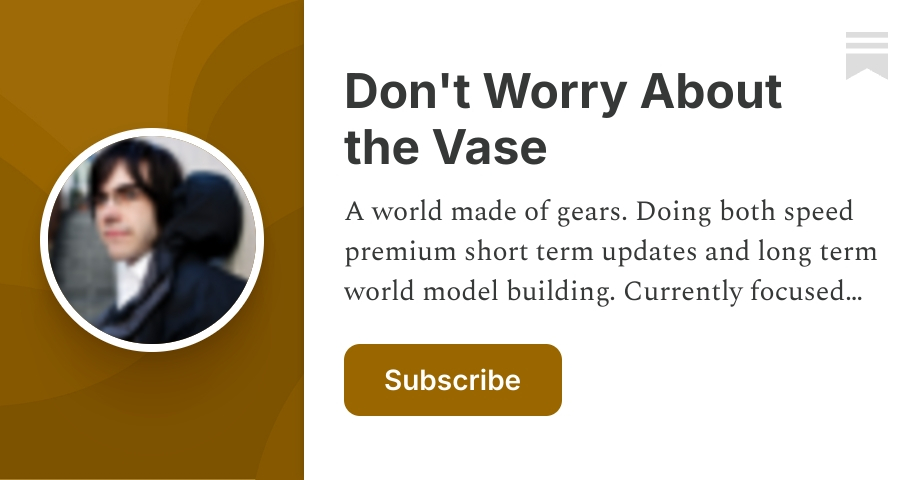 Substacks recommended by Zvi Mowshowitz | Don't Worry About the Vase