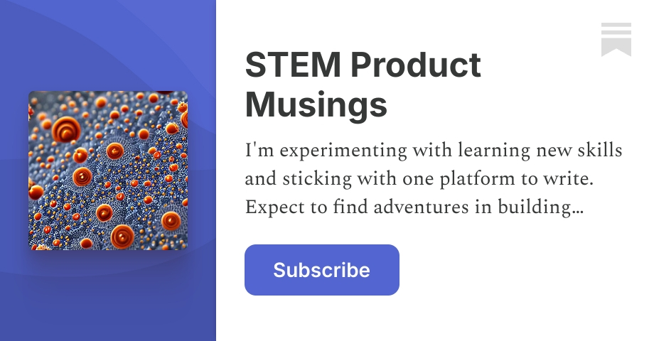 Pivoting the pivot - by Dani - STEM Product Musings