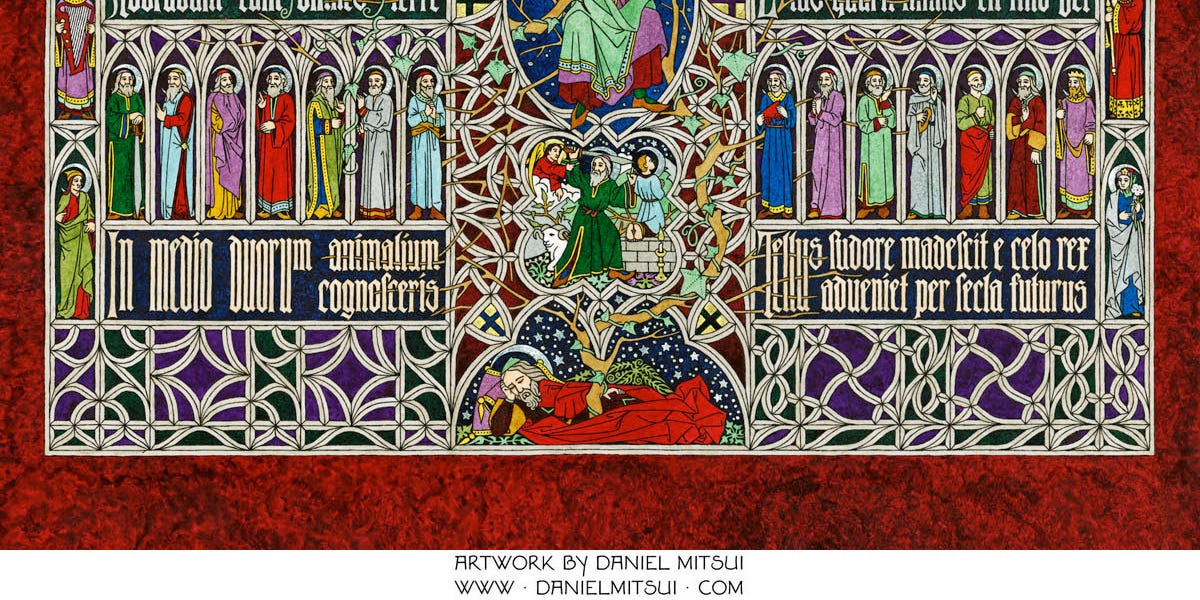 The Tree of Jesse, a Carol for Advent, Surface Patterns and more
