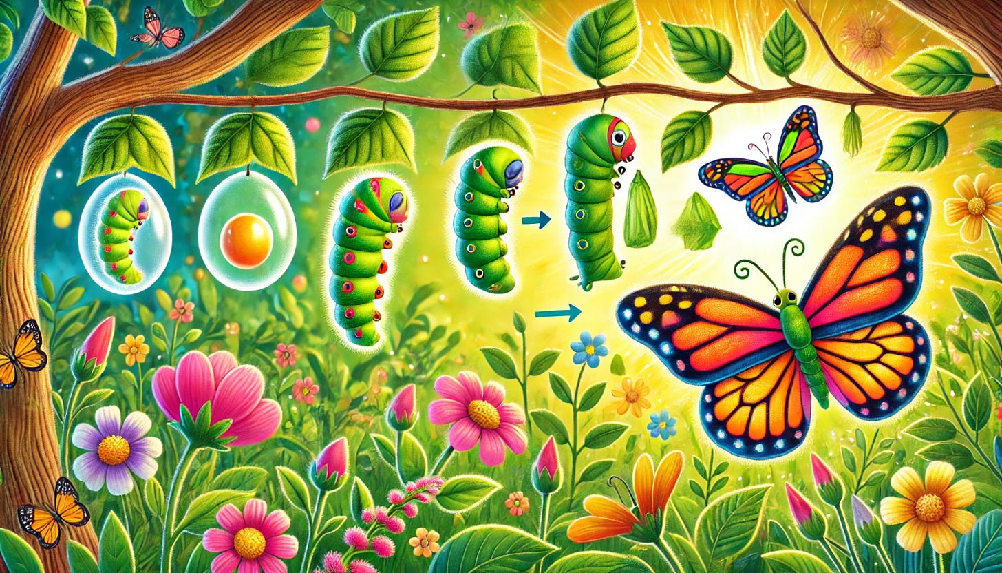 Ep 28 - How Does a Caterpillar Turn Into a Butterfly?