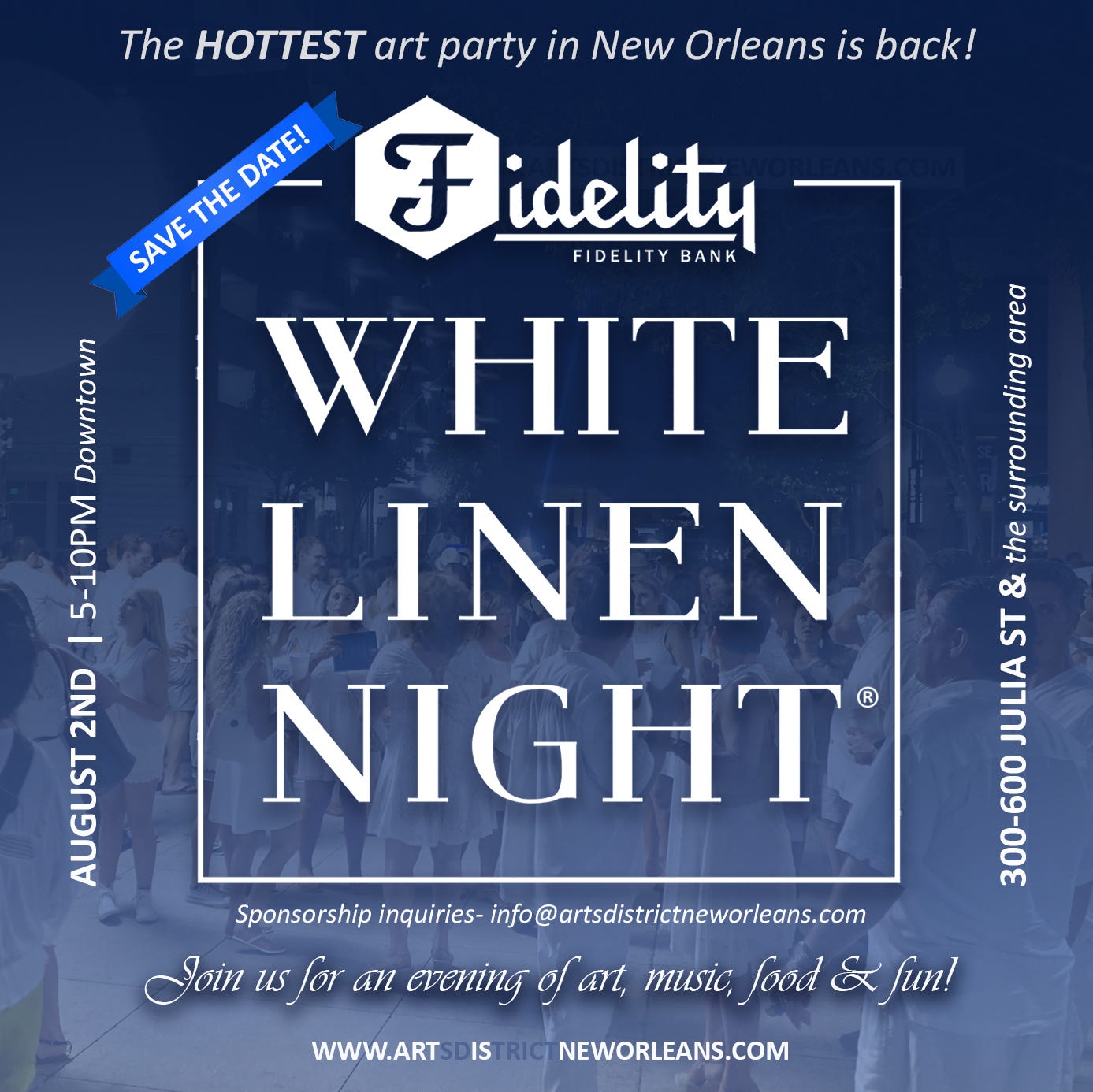 Your White Linen Night Guide Is Here — 20+ Stops, One Amazing Night🎨