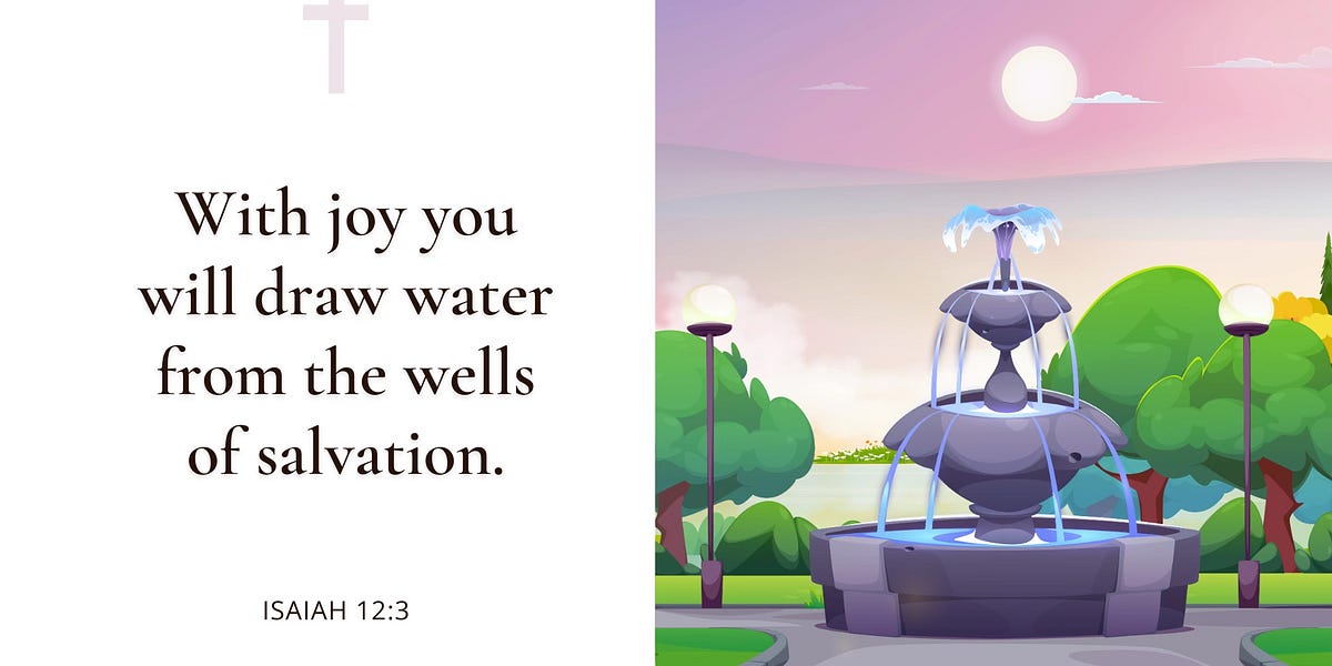 Isaiah 12: Drawing from the Wells of Yeshua