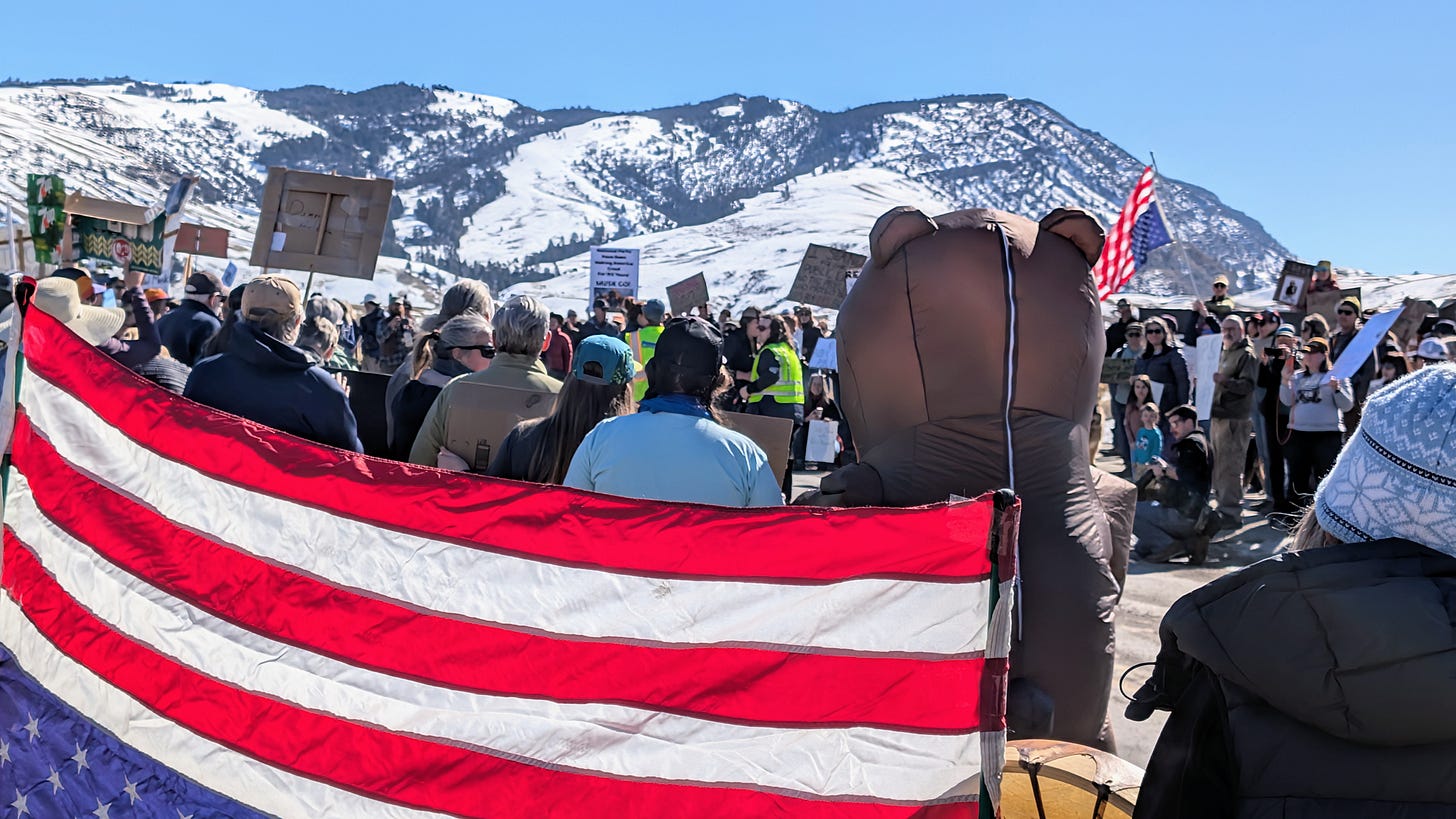 First Nationwide Protect Our Parks Demonstrations A Success