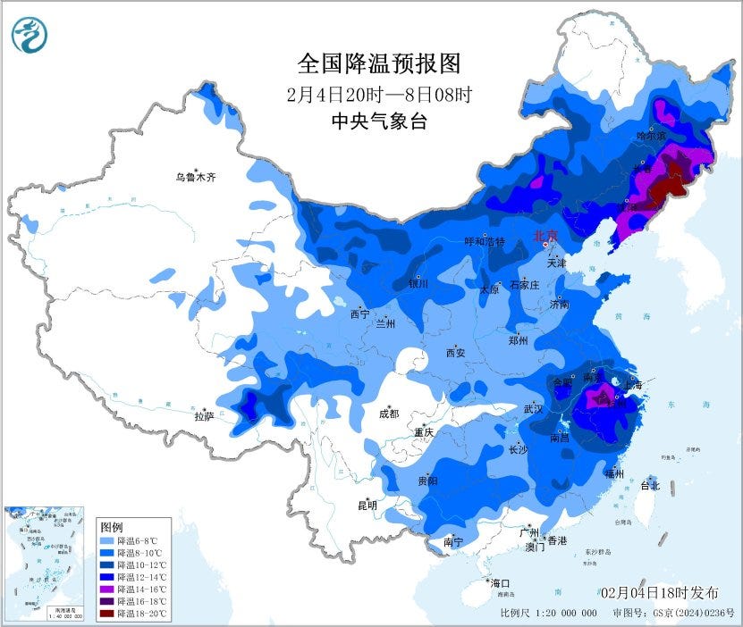 Major Cold Surge To Hit China; Arctic Air Returns To US; Another SSW ...