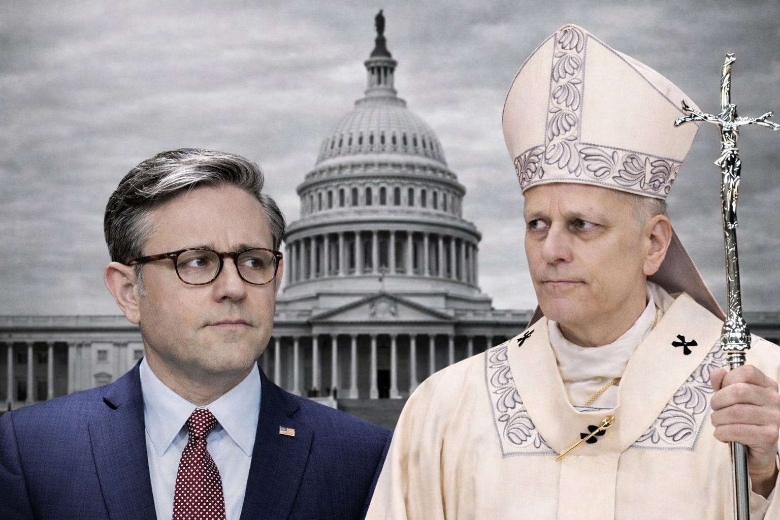 House Speaker Mike Johnson vs. Pope Leo: A Theological Debate Over ...