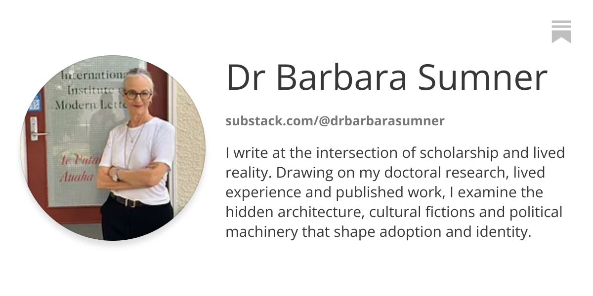 Dr Barbara Sumner | Substack
