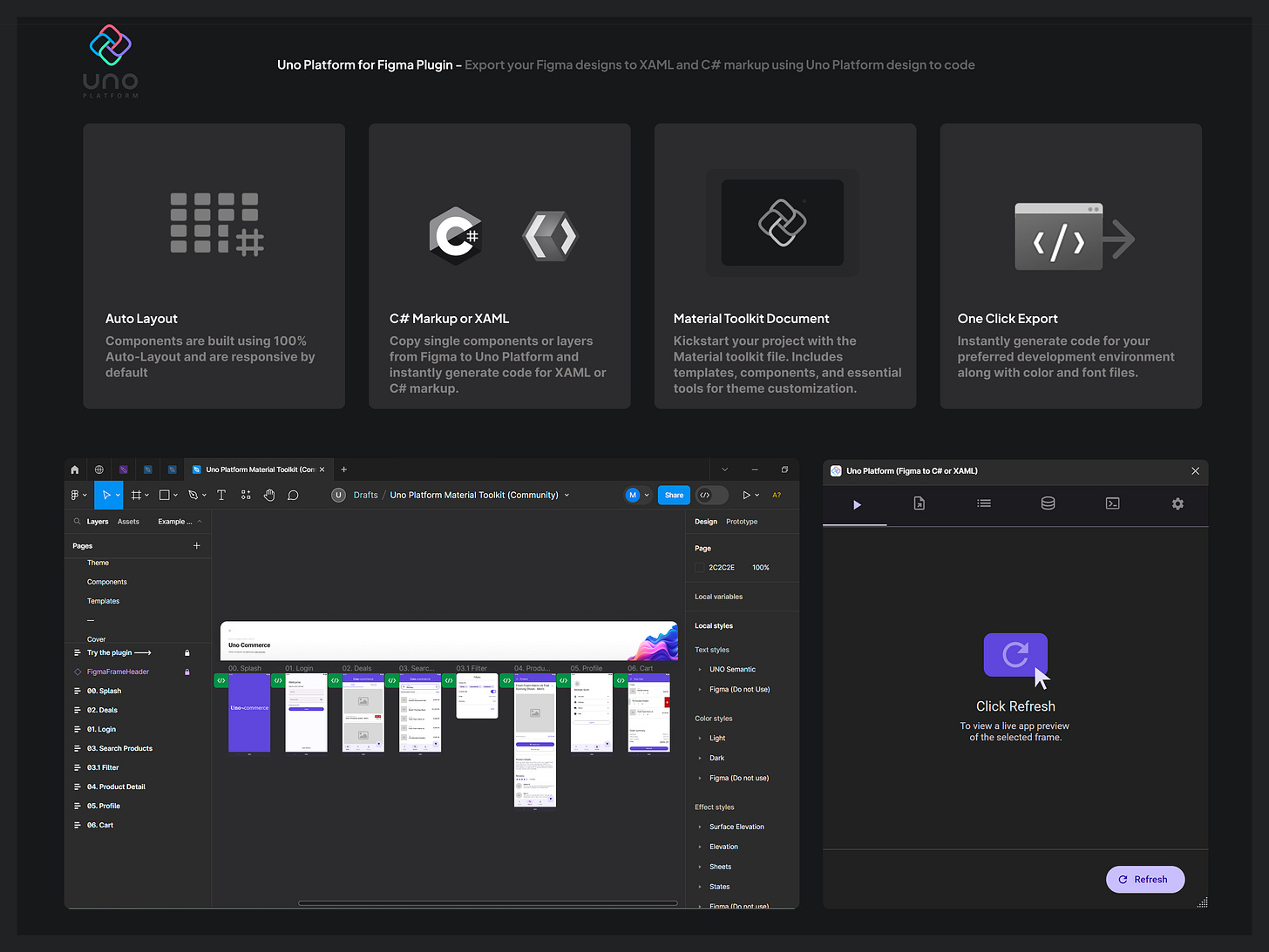 Cross-platform development with Uno Platform