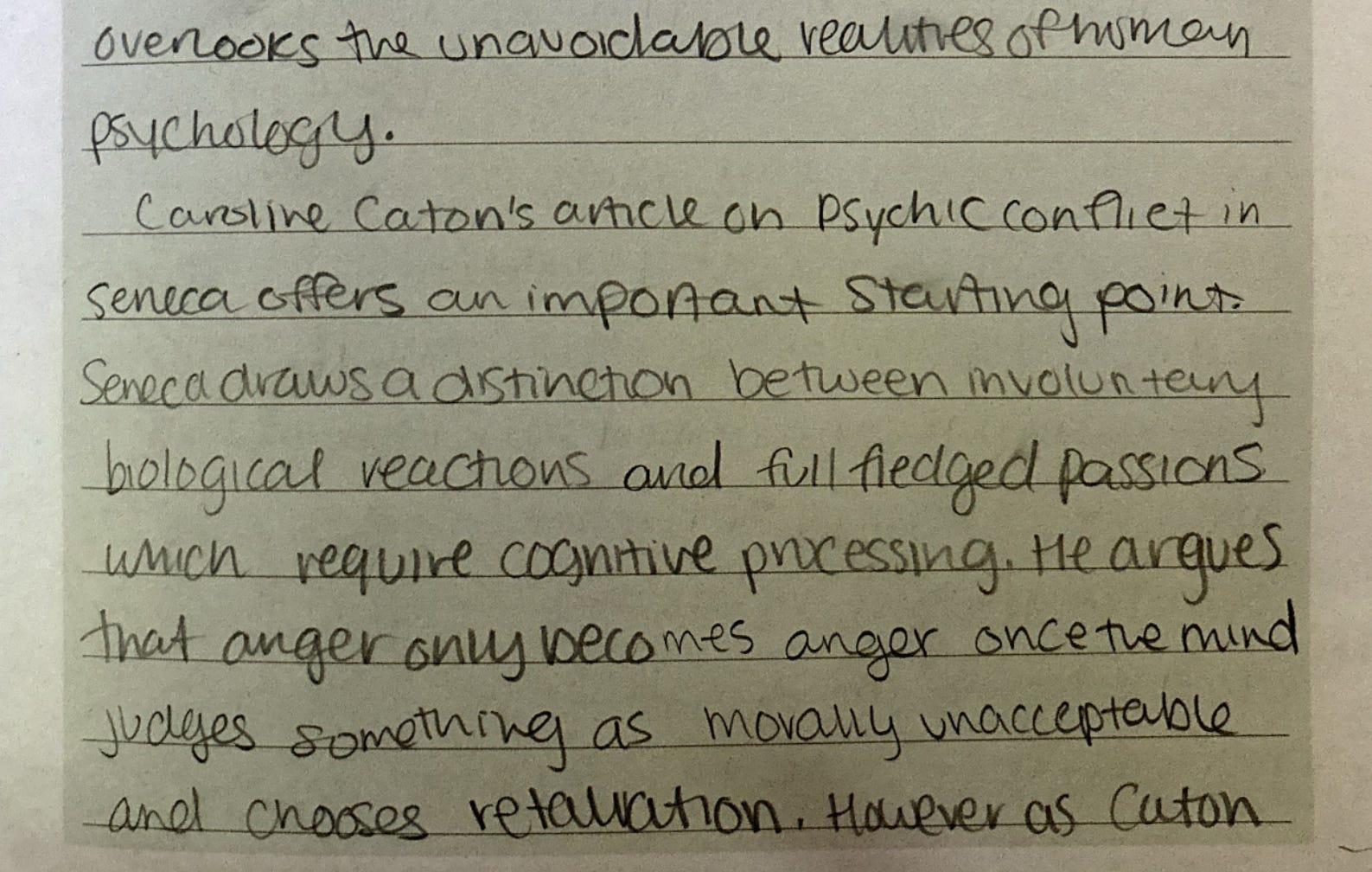 The Handwritten, AI-Proof, Scaffolded Term Paper