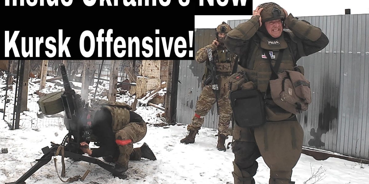 18+ Inside Ukraine's Newest Offensive In The Kursk Region With Russian ...