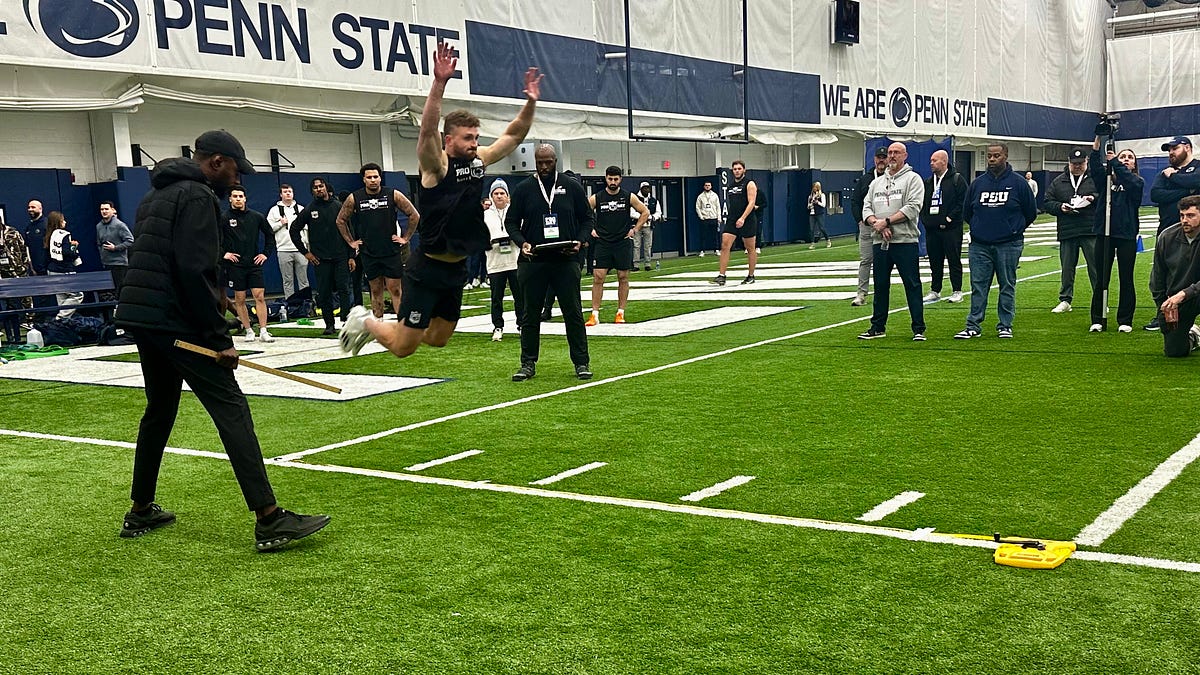 Drew Allar Takes Control at Penn State Pro Day | Takeaways, Visit News