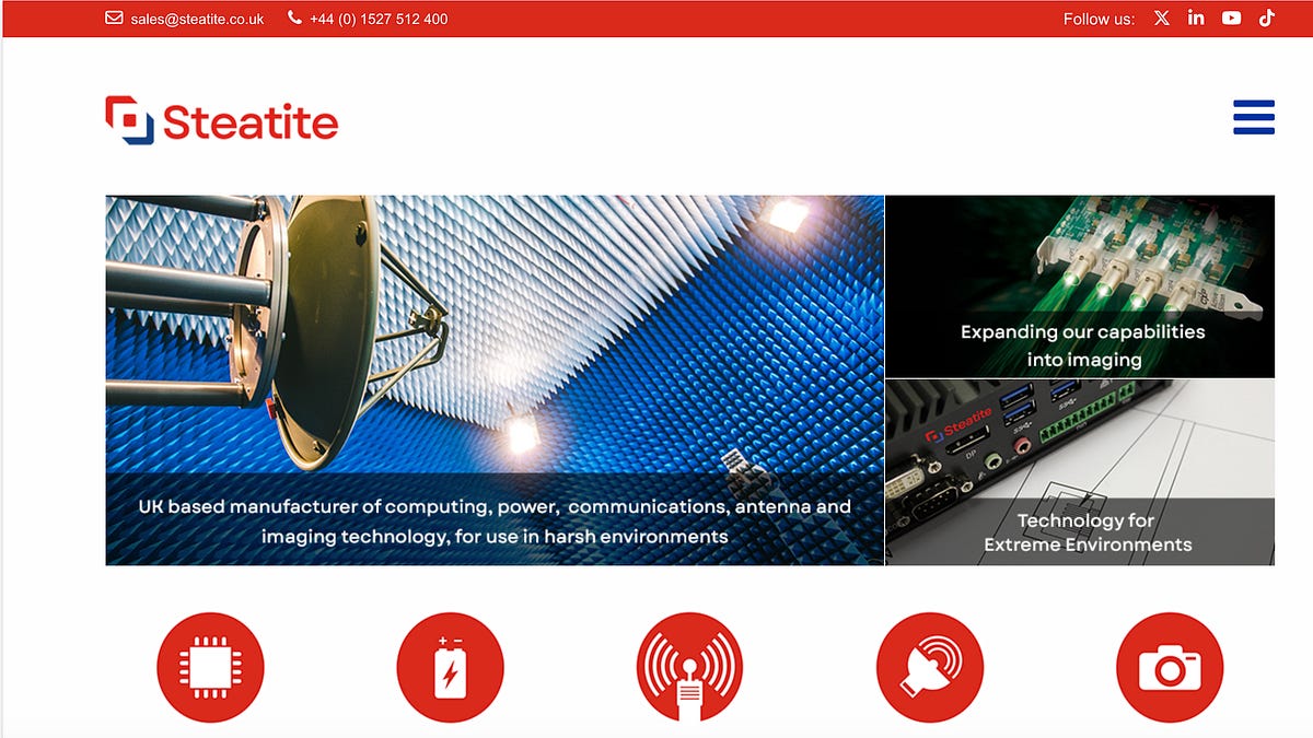 Steatite Ltd: Tactical Communications and Power Systems for Allied ...