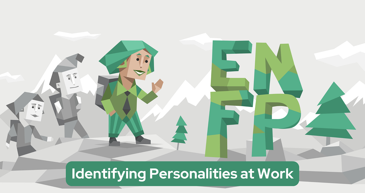 Spotting ENFP Personalities at Work