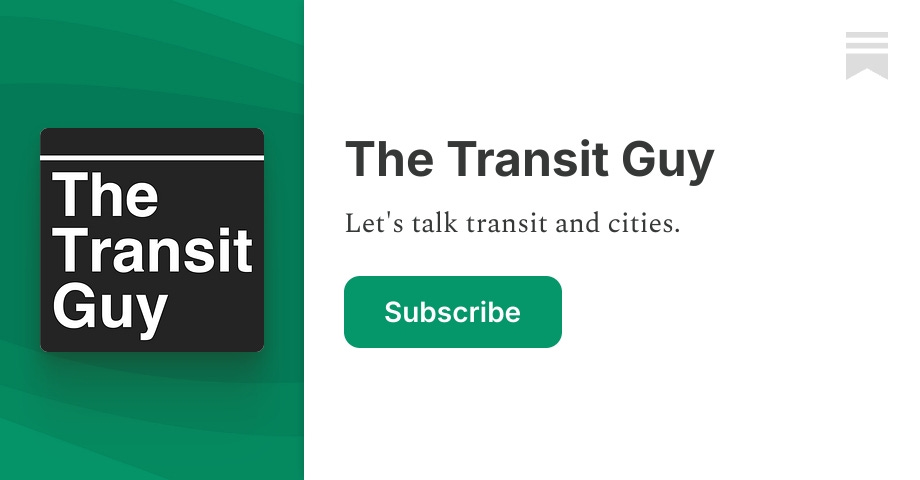 The Transit Guy | Hayden Clarkin | Substack