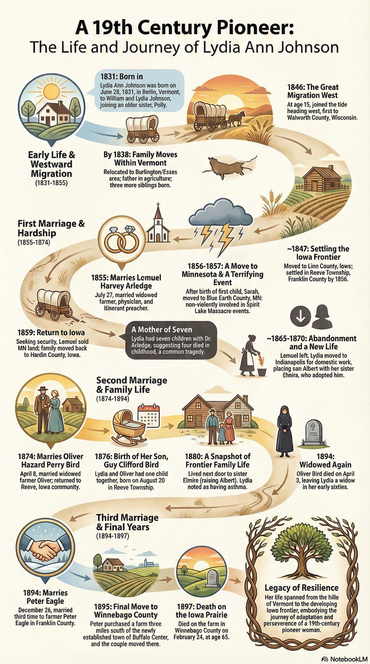 Lydia Ann Johnson (1831-1897): A Life on the Iowa Frontier