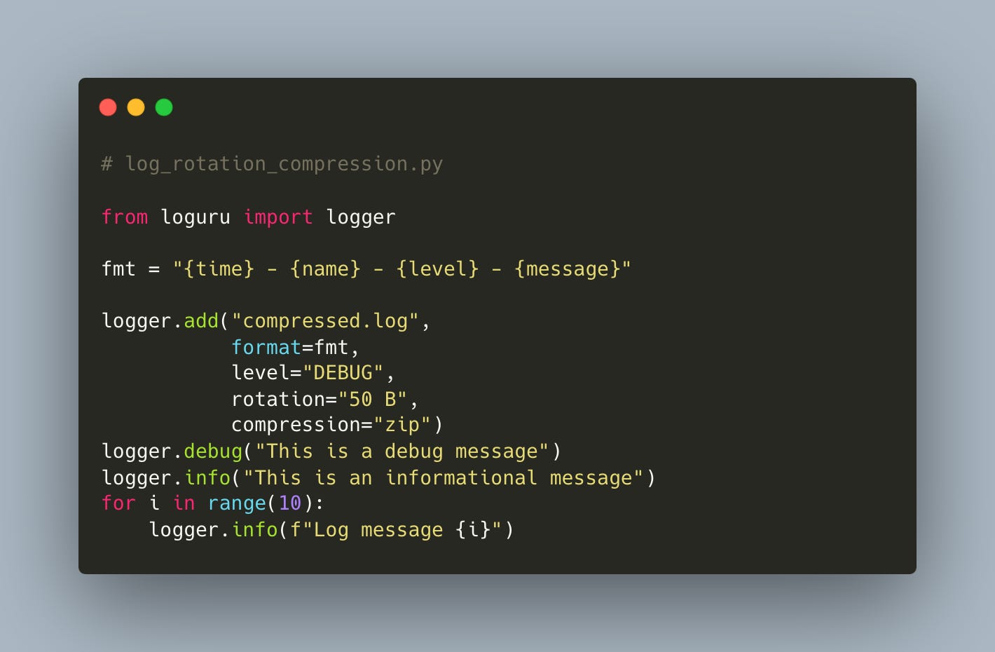 An Intro to Logging with Loguru - by Mike Driscoll