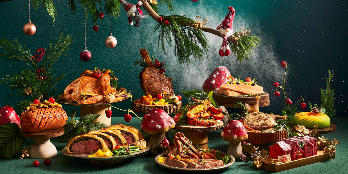 2025 Halal buffets with Festive / Christmas / End-Of-Year spreads that ...