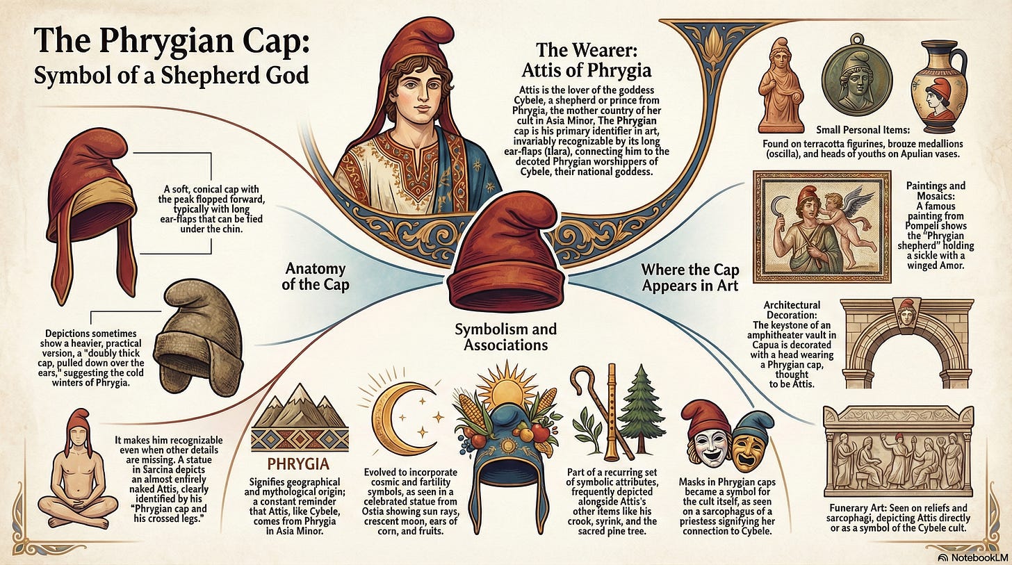 The Phrygian Cap: Ancient Origins - by The Duke Report™️
