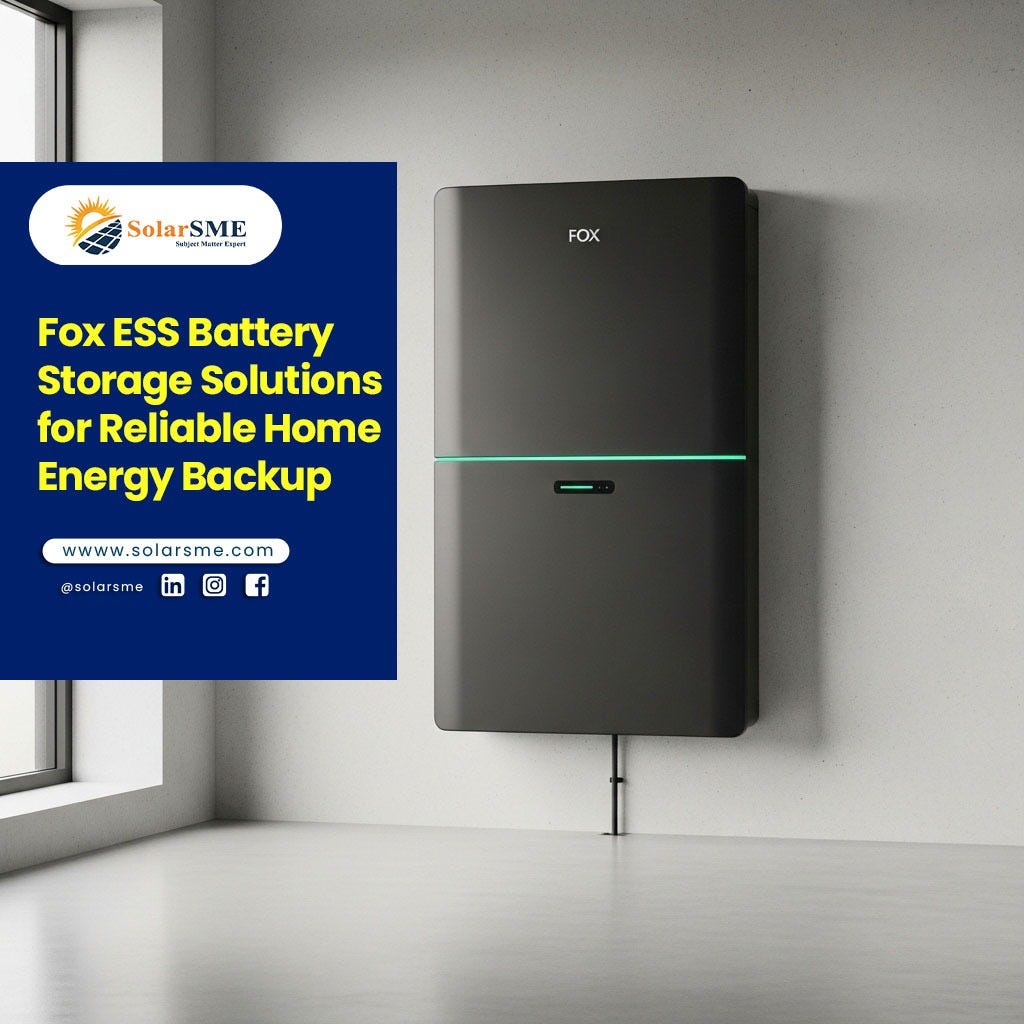 Fox ESS Battery Storage Solutions for Reliable Home Energy Backup