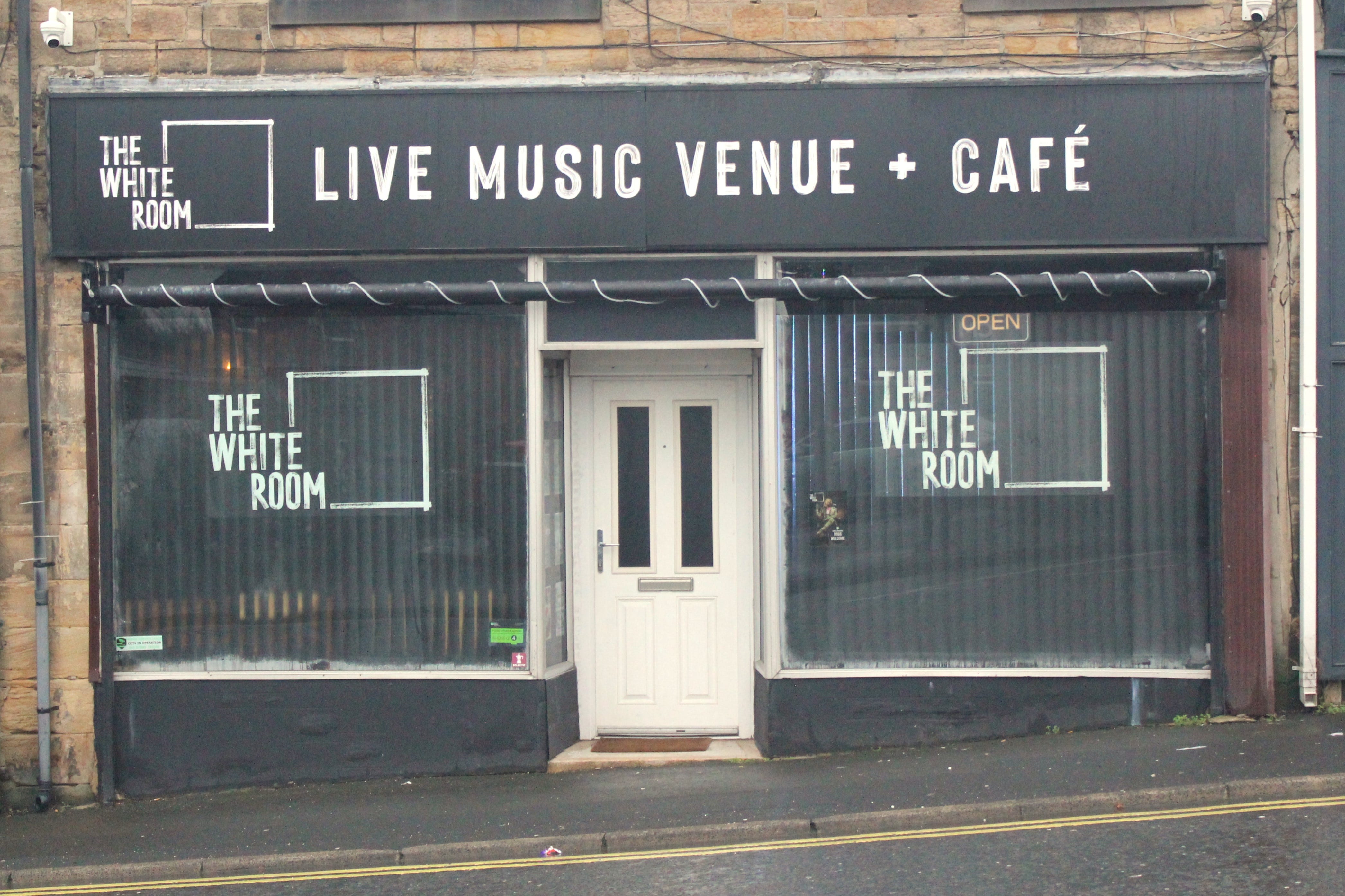 The White Room Music Cafe, Stanley - by Andy Potts