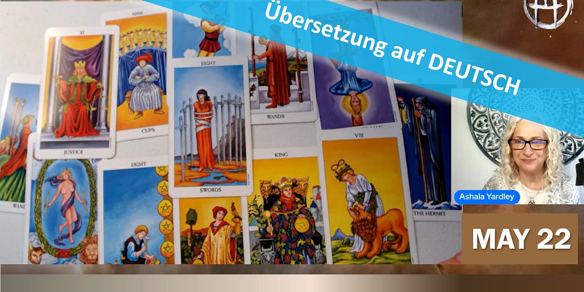 PSYCHIC TAROT mit Ashala - Lichtweiser-Substack von Ina