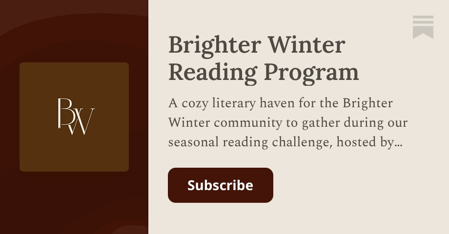 Calling for Reader Recommendations!