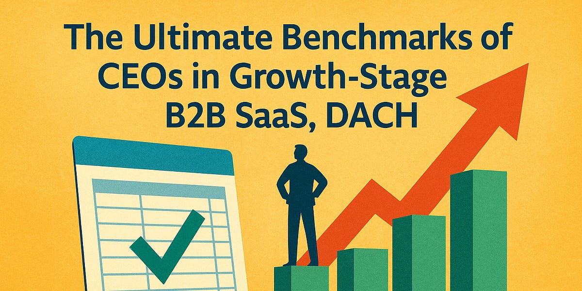 The Ultimate Benchmarks of CEOs in Growth-Stage B2B SaaS, DACH