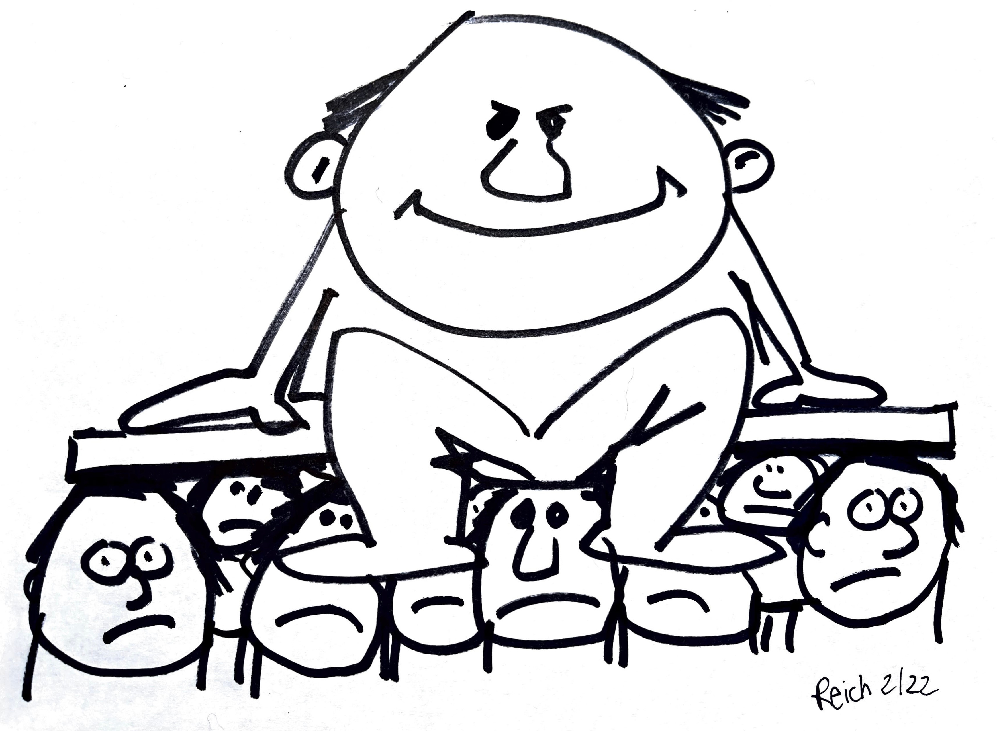 The Rich Get Richer | Art Salazar