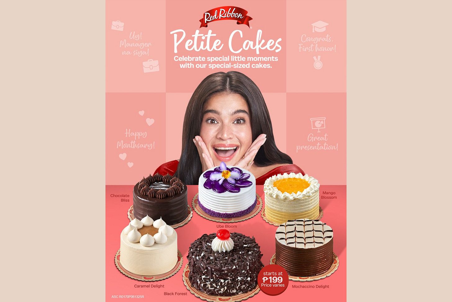 Red Ribbon Petite Cakes: Celebrate moments of gratitude starting at 199 ...