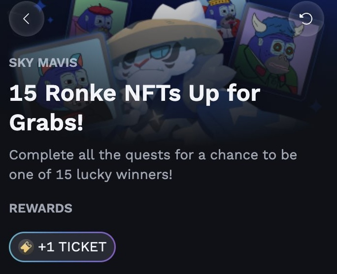 Congratulations to the Ronke bounty winners!