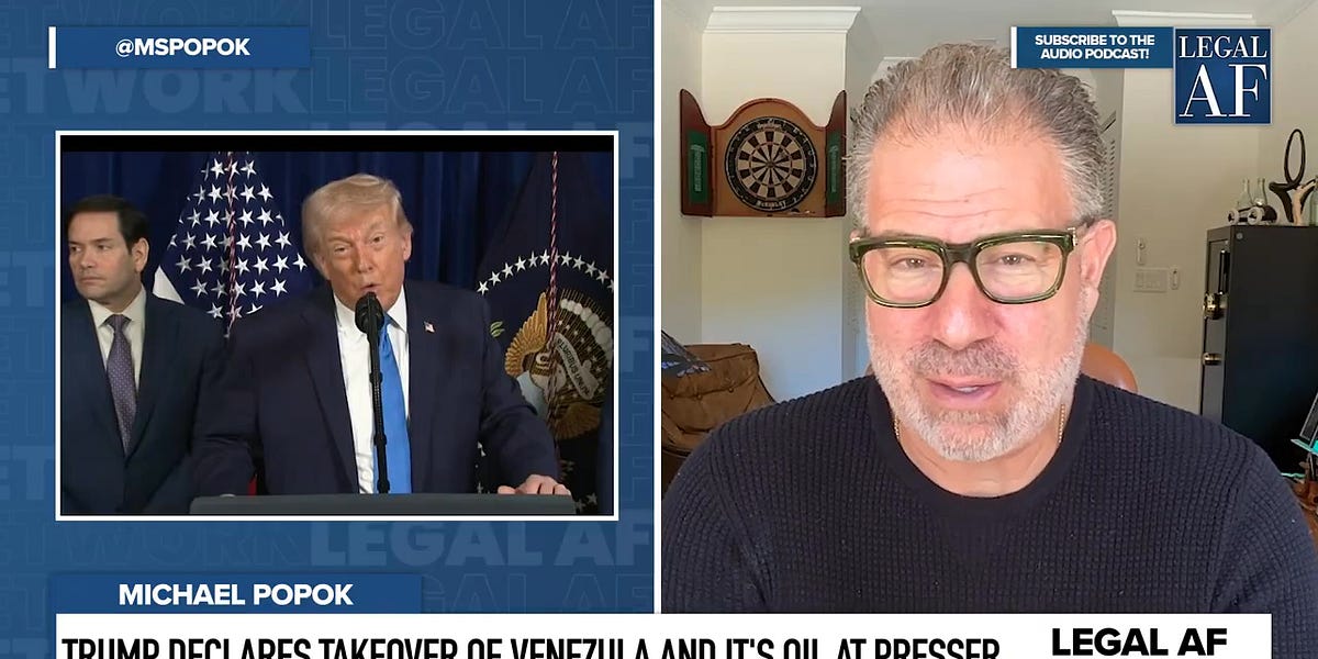 Trump Declares U.S. Takeover of Venezuela… America Last?!