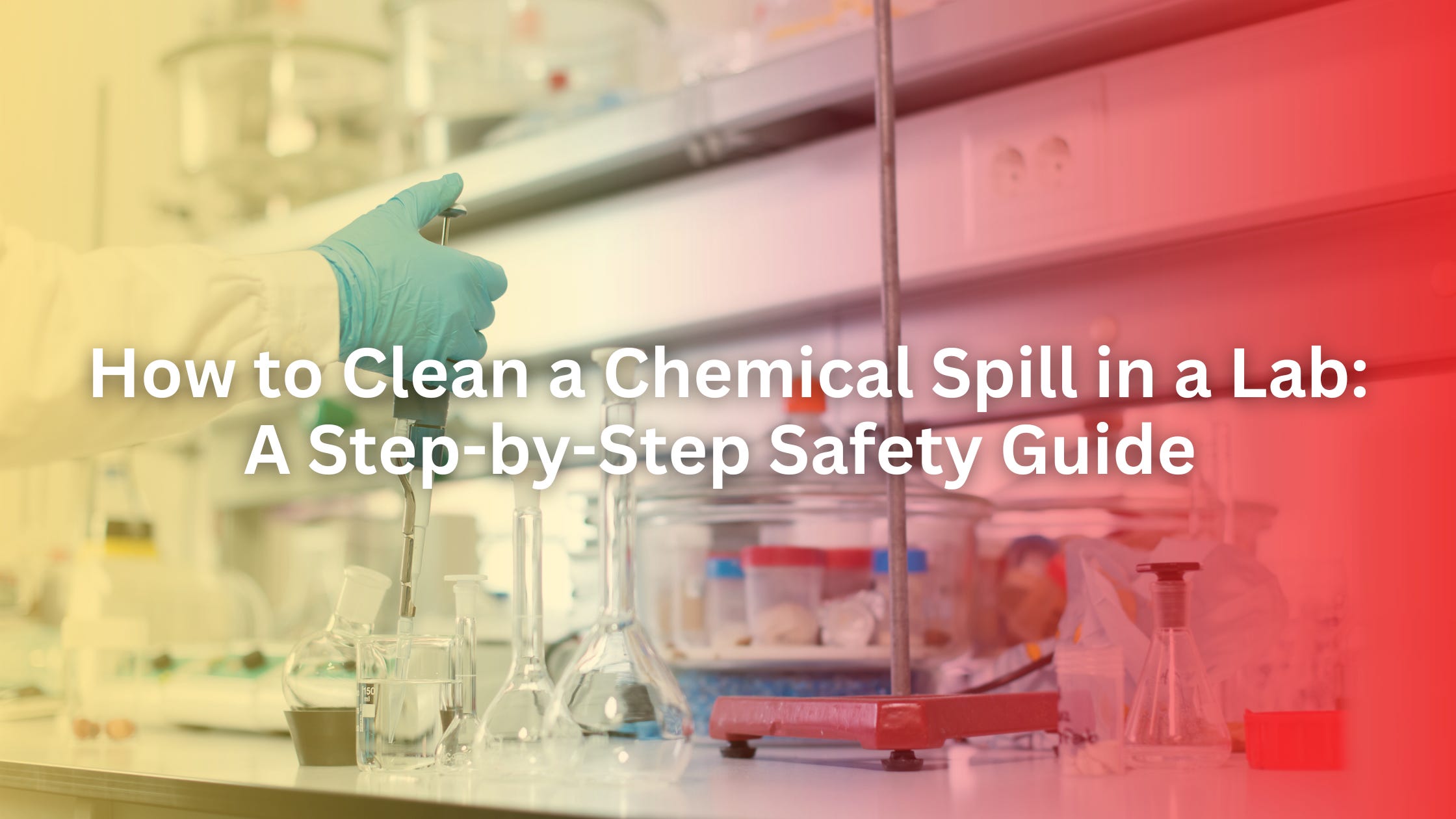 How to Clean a Chemical Spill in a Lab: A Step-by-Step Safety Guide
